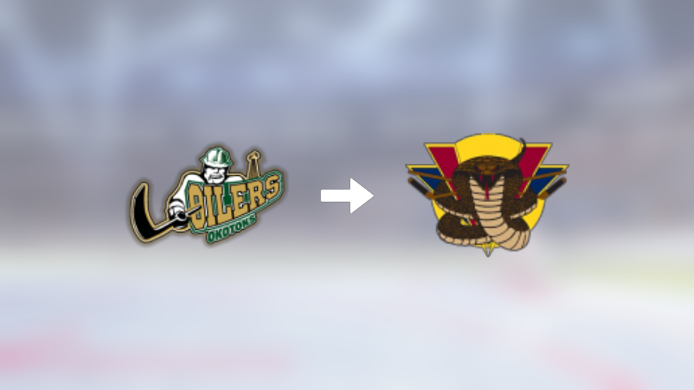 Vernon Vipers recruit forward Bowden Singleton from Okotoks Oilers