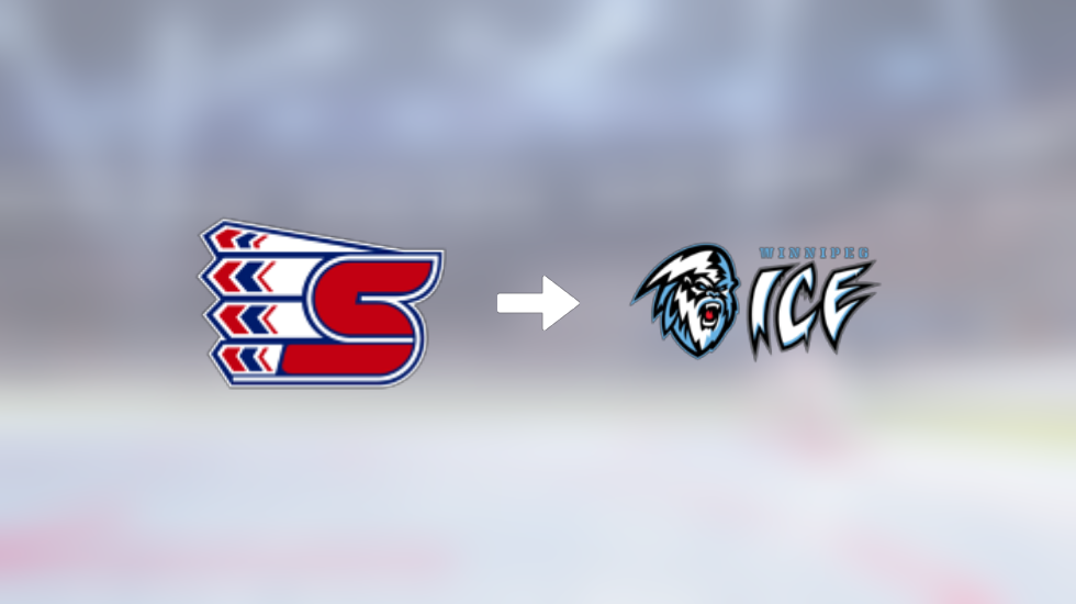 Winnipeg Ice recruit defenseman Graham Sward from Spokane Chiefs