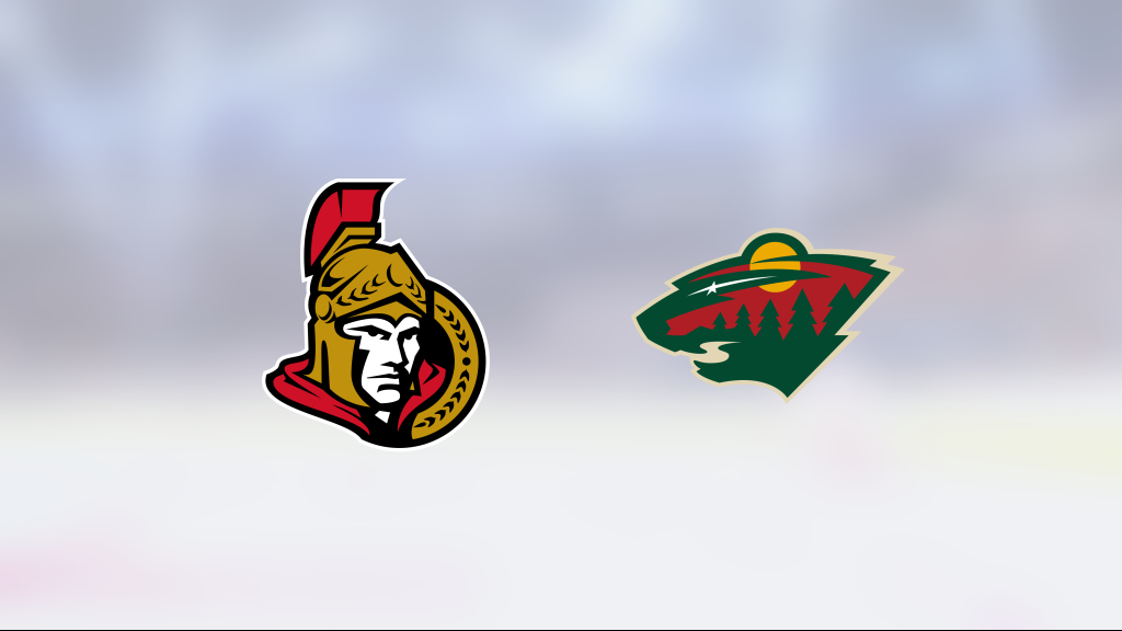 Wild win on the road against Senators