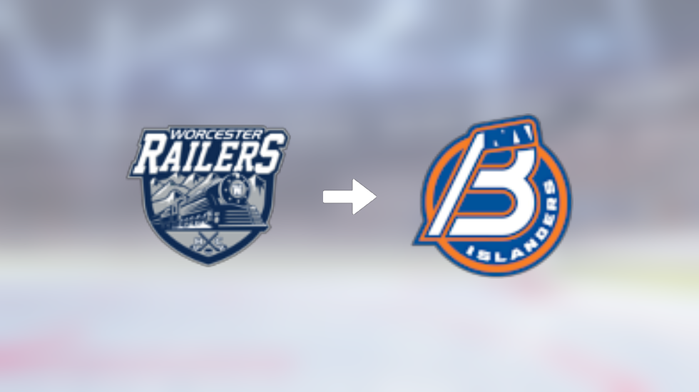Former Worcester Railers player set to play for Bridgeport Islanders