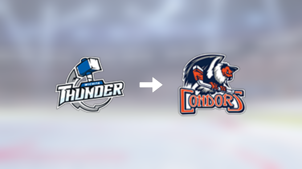 Bakersfield Condors recruit goaltender Olivier Rodrigue from Wichita ...