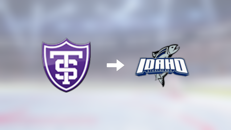 Peter Thome now set to play for Idaho Steelheads