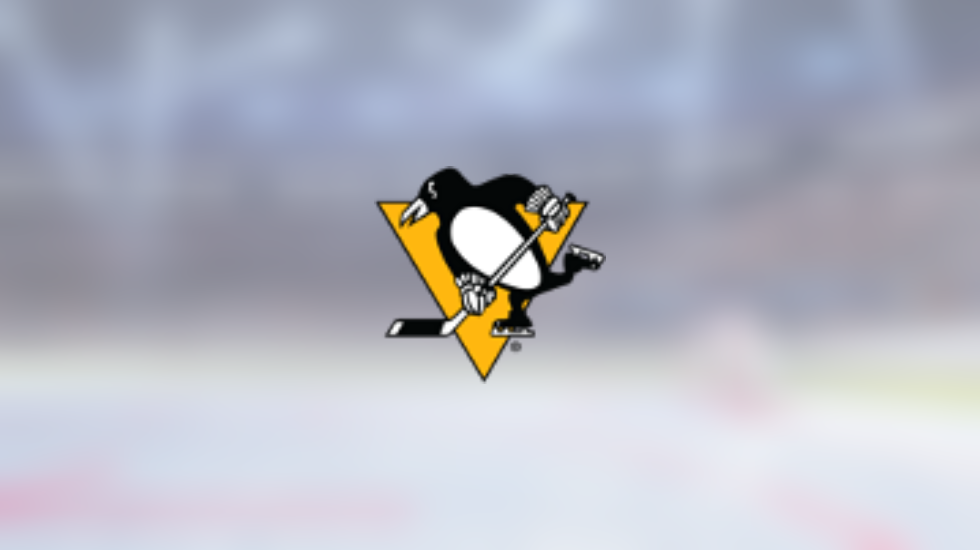 Forward Drew O'Connor extends contract with Pittsburgh Penguins