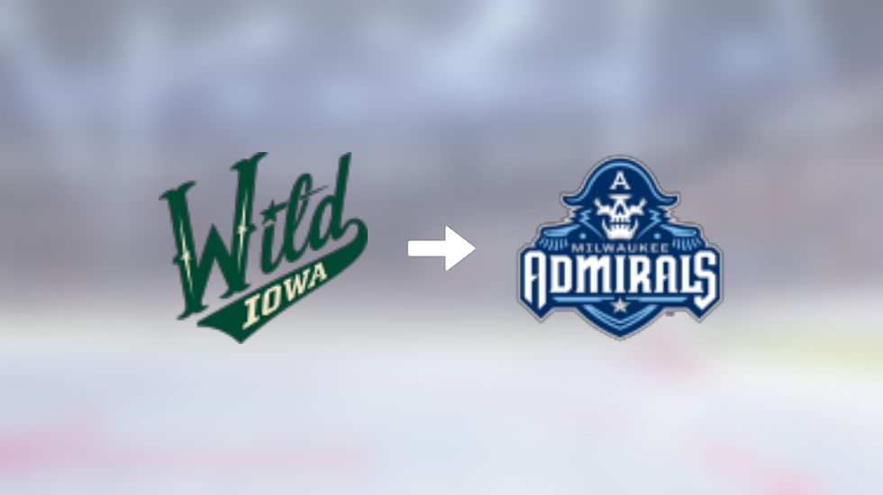 Defenseman Keaton Thompson now set to play for Milwaukee Admirals