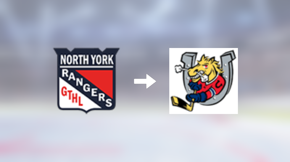 Former North York Rangers U16 AAA player set to play for Barrie Colts