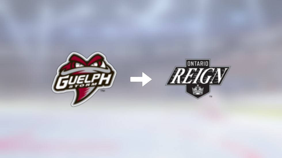 Ontario Reign recruit defenseman Cameron Supryka from Guelph Storm