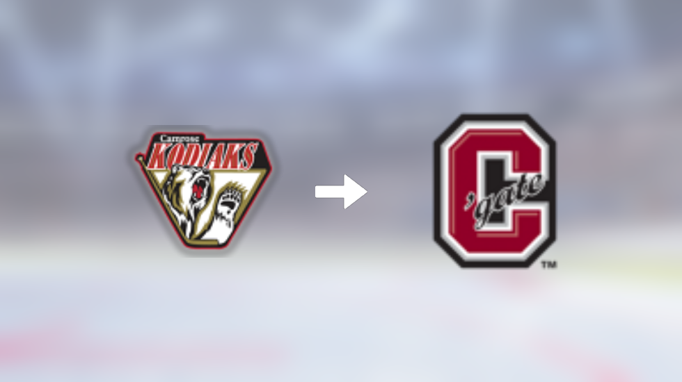 Forward Ryan Sullivan now set to play for Colgate University